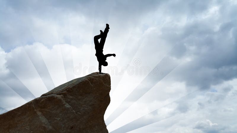 Extreme exercise stock photo. Image of hang, male, nature - 53974446