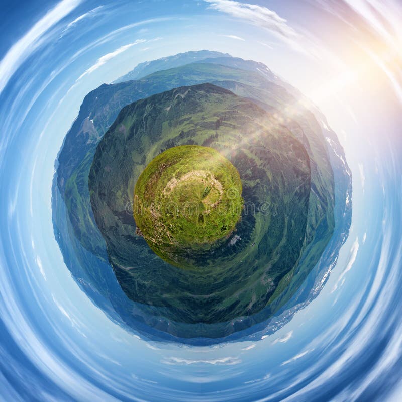 Extreme Fish Eye View Mountain Scenic Stock Photos - Free & Royalty ...