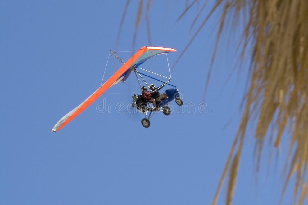 Extreme Flight on Delta Plane Stock Photo - Image of extreme, freedom ...