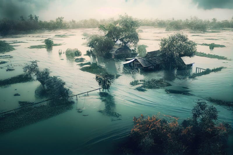 Extreme Floods and Overflowing Water Fields in Consequence of Disaster ...