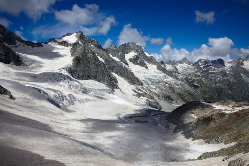 Extreme Landscape Of High Mountains Stock Image - Image of cliff ...