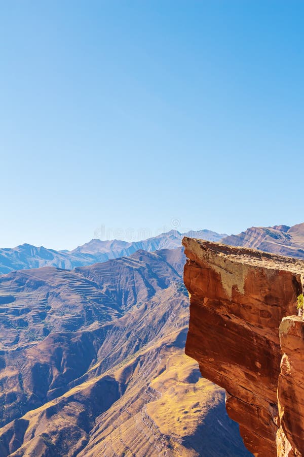 Extreme Ledge in the Rock Troll Tongue Stock Photo - Image of natural ...