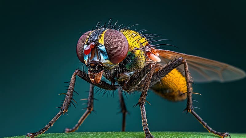 Intricate Detail of Fly S Compound Eye: Ideal for Scientific or Nature ...