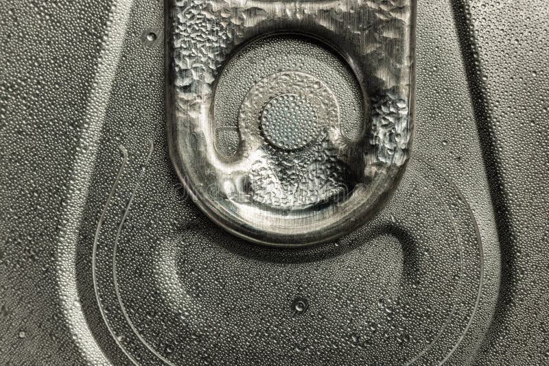 Extreme Macro of Droplets on Soda Can Lock Stock Photo - Image of cola ...