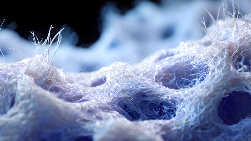 Extreme Close-up View of Human White Blood Cell in Scientific 3D ...