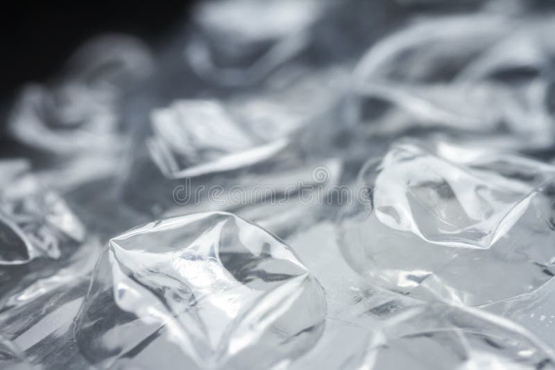Extreme Macro of Plastic Bubble Wrap Texture Stock Photo - Image of ...