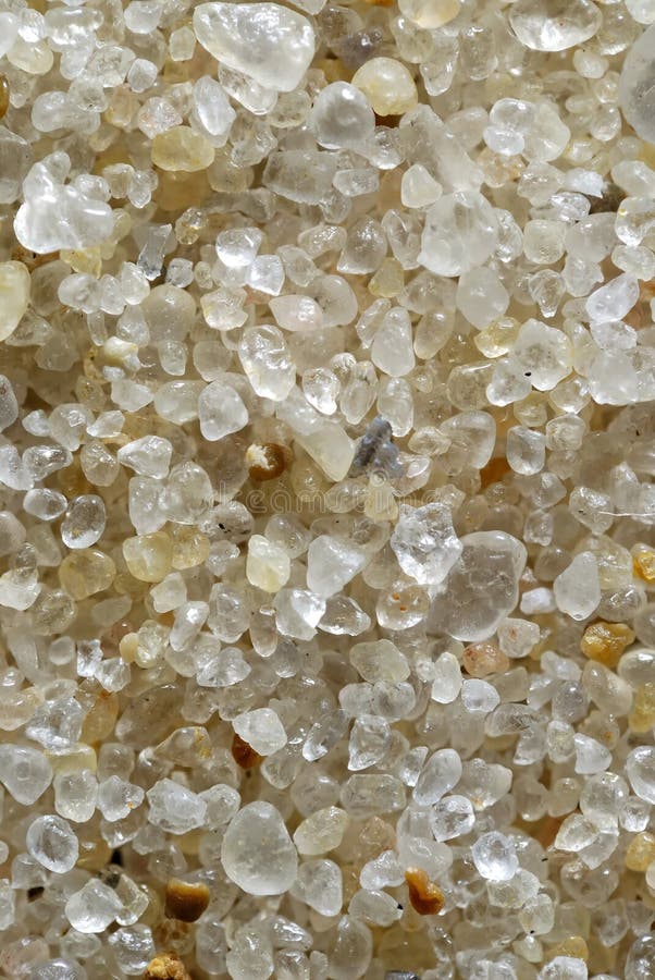 Extreme Macro Shot of Beach Sand Stock Photo - Image of crystalline ...