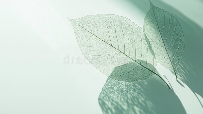 Extreme Macro of Translucent Leaf Revealing Cellular Structure Under ...