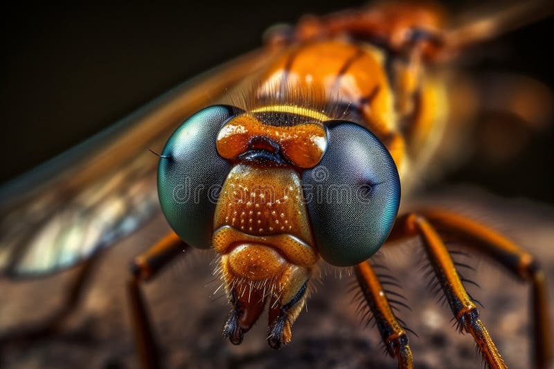 Extreme Macro, Very Sharp and Detailed Insect Closeup, AI Generated ...