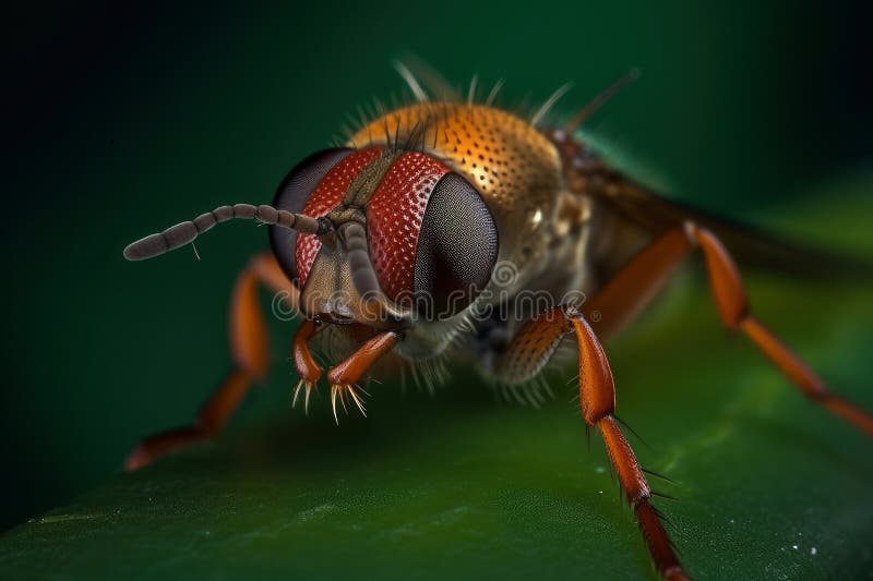 Extreme Macro, Very Sharp and Detailed Insect Closeup, AI Generated ...