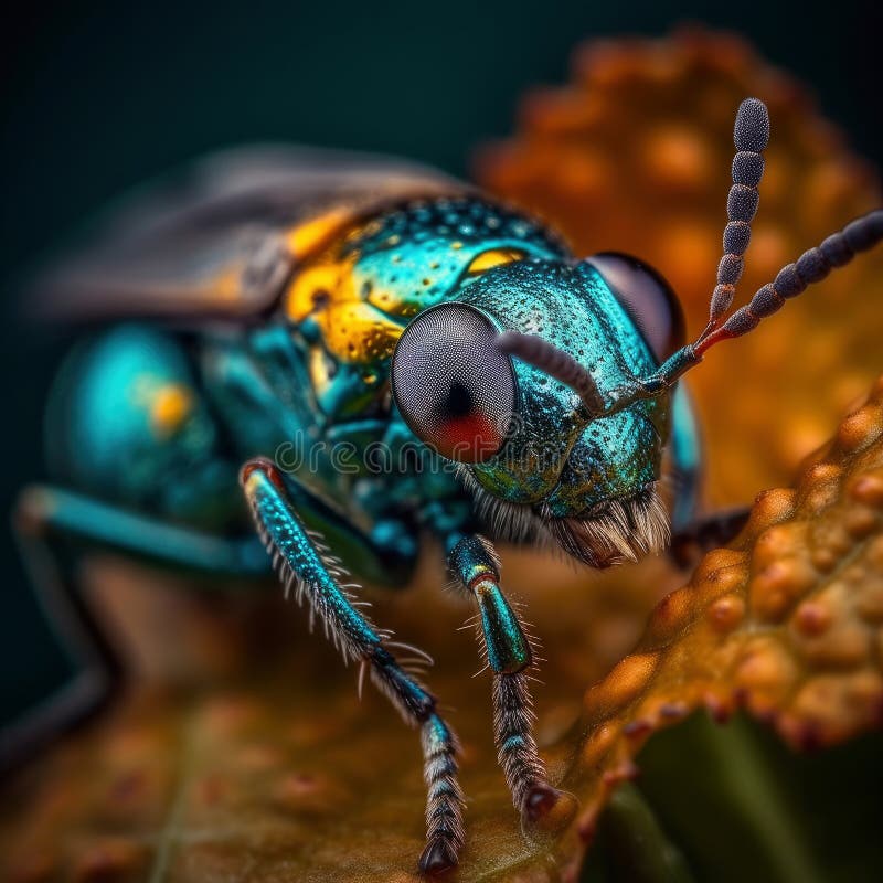 Extreme Macro, Very Sharp and Detailed Insect Closeup, AI Generated ...