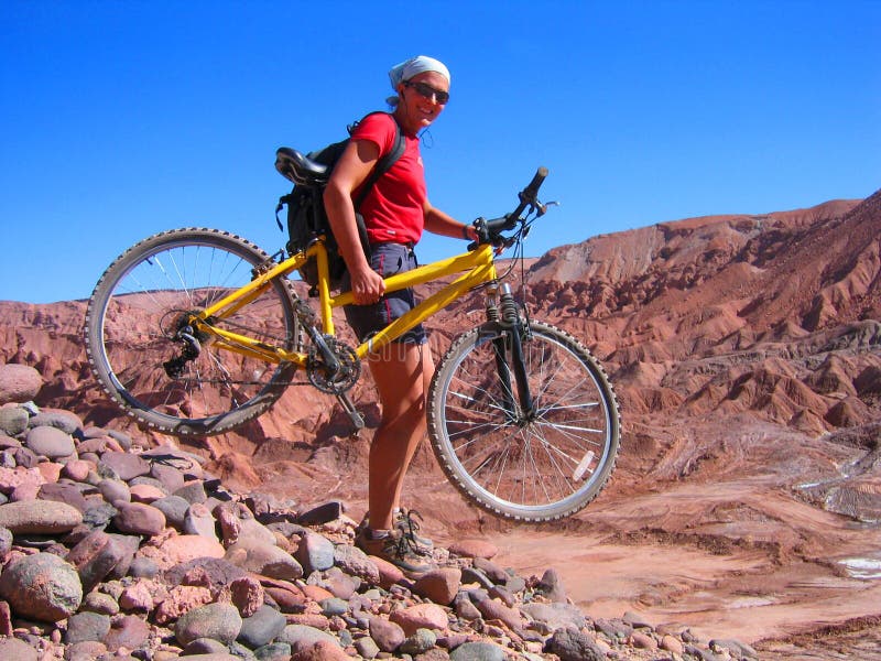 Extreme Mountain Biking stock image. Image of exploration - 516169