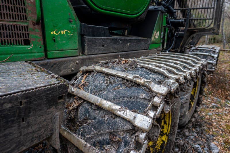 Extreme Off-road Heavy Logging Machinery Stock Image - Image of outdoor ...