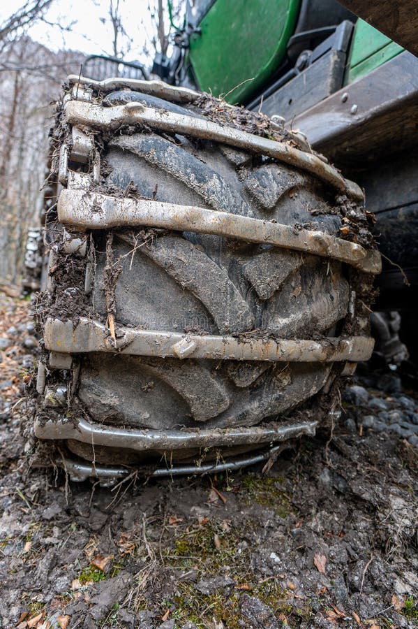 Extreme Off-road Heavy Logging Machinery Stock Photo - Image of lumber ...