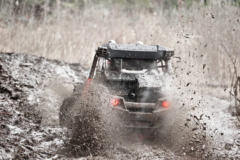 Off Road Mud Splash stock image. Image of extreme, land - 16518997