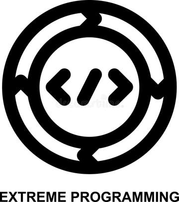 Extreme Programming, Sdlc, Programming, Coding, Software Development, Agile Outline Icon Stock ...