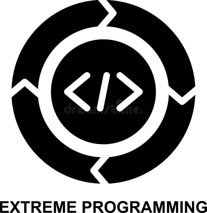 Extreme Programming Sdlc Programming Coding Software Development Agile Solid Glyph Icon