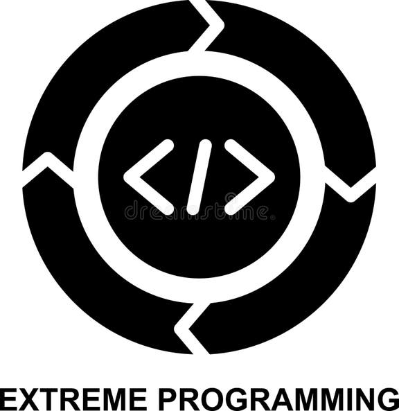 Extreme Programming, Sdlc, Programming, Coding, Software Development, Agile Solid Glyph Icon ...