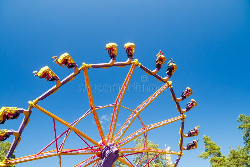 Ride in motion stock image. Image of fair, cute, land, parks - 428743