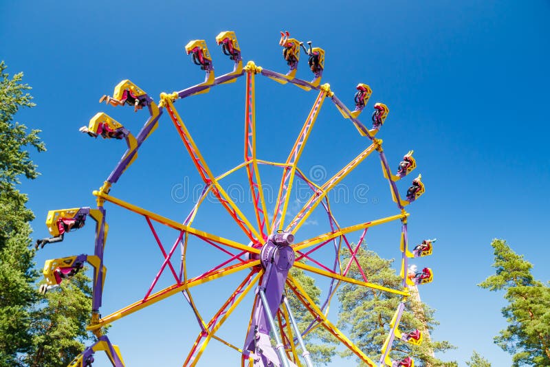 Ride in motion stock image. Image of fair, cute, land, parks - 428743