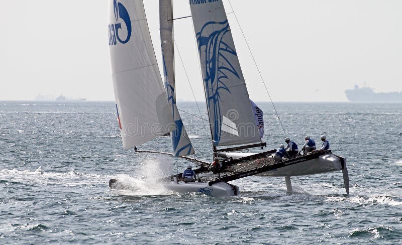Extreme Sailing 2015 Istanbul Editorial Photo - Image of sports ...