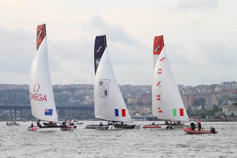 Extreme Sailing Series editorial photo. Image of competition - 21422971