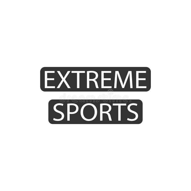 Extreme Sport Sign Icon, Extreme Logo. Vector Illustration Eps 10 Stock ...