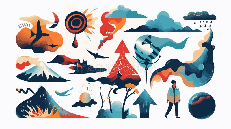 Extreme Weather Conditions Abstract Concept Vector Illustration Stock ...