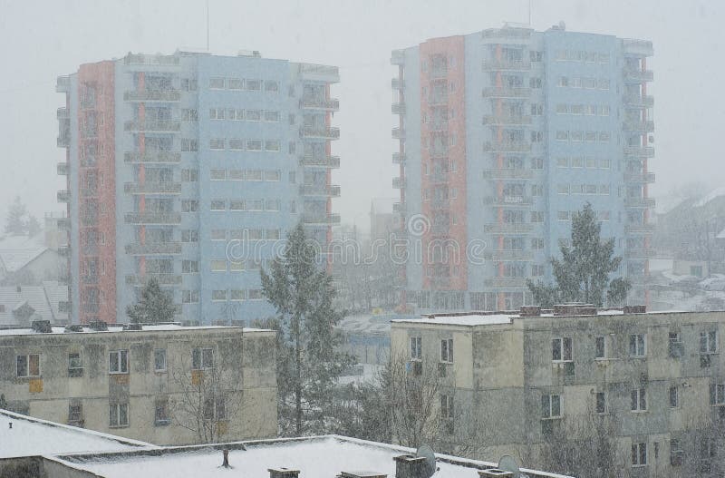 Extreme winter in Europe editorial photo. Image of winter - 23348716