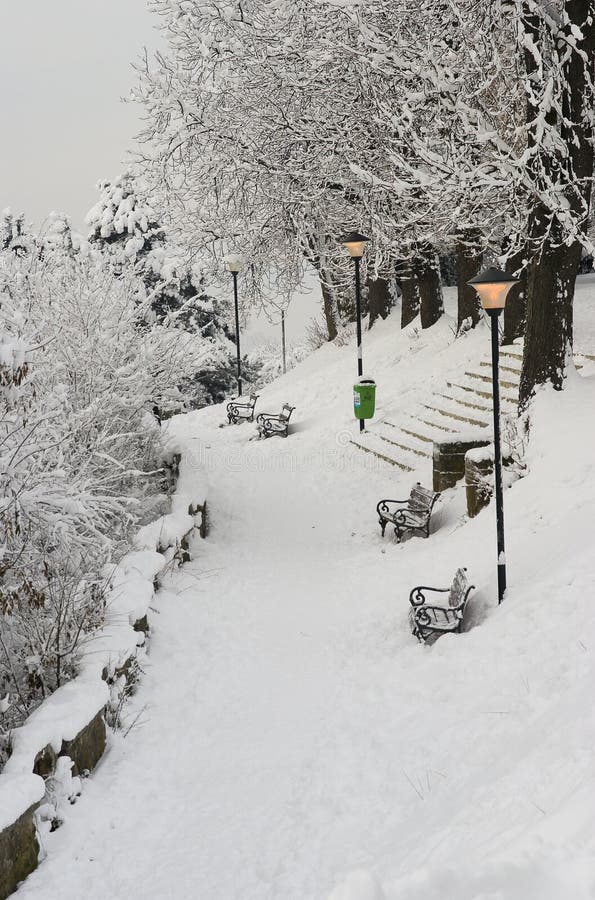 Extreme winter in Europe editorial photography. Image of cold - 23265512