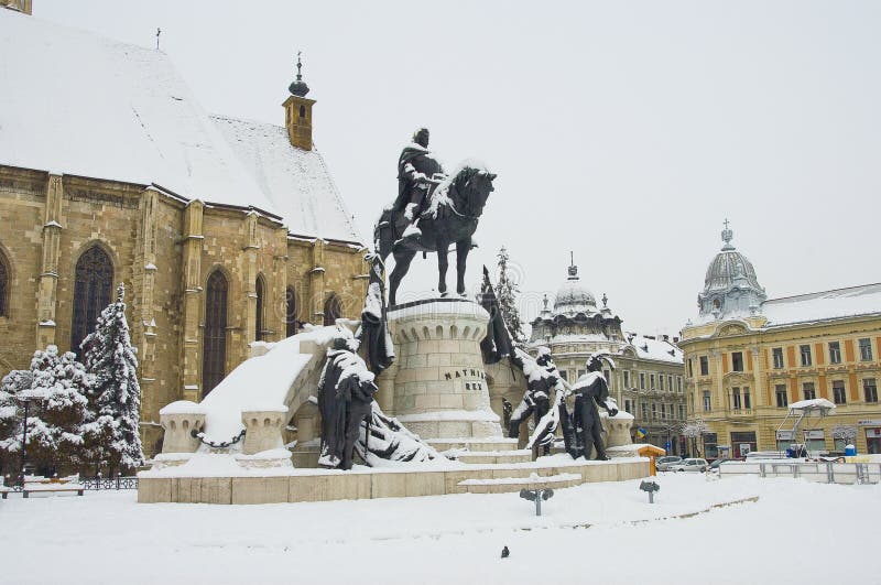 Extreme winter in Europe editorial stock photo. Image of rain - 23348668