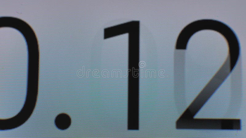 Stopwatch Running on Tablet Stock Video - Video of connection, panning ...