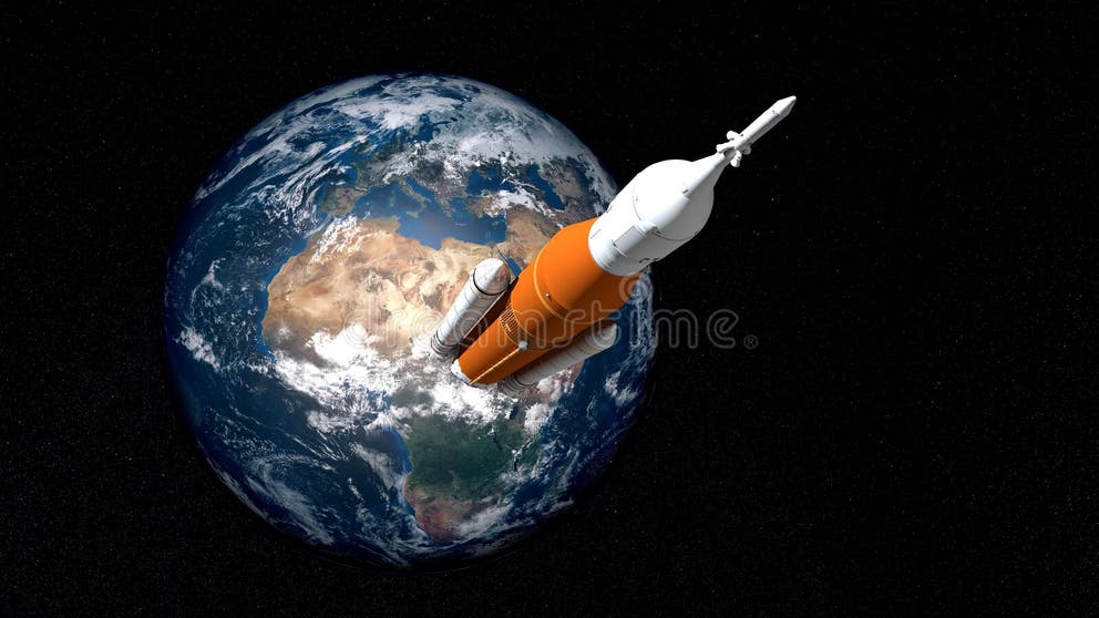 System Sls Rocket Stock Illustrations – 186 System Sls Rocket Stock ...