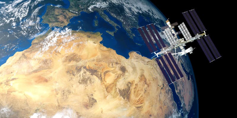 Extremely Detailed and Realistic High Resolution 3D Image of ISS ...