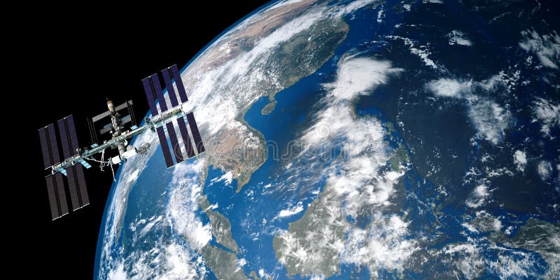 Extremely Detailed And Realistic High Resolution 3D Image Of ISS ...