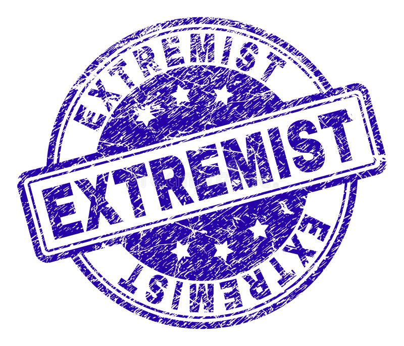 Grunge Textured EXTREMIST Stamp Seal Stock Vector - Illustration of ...
