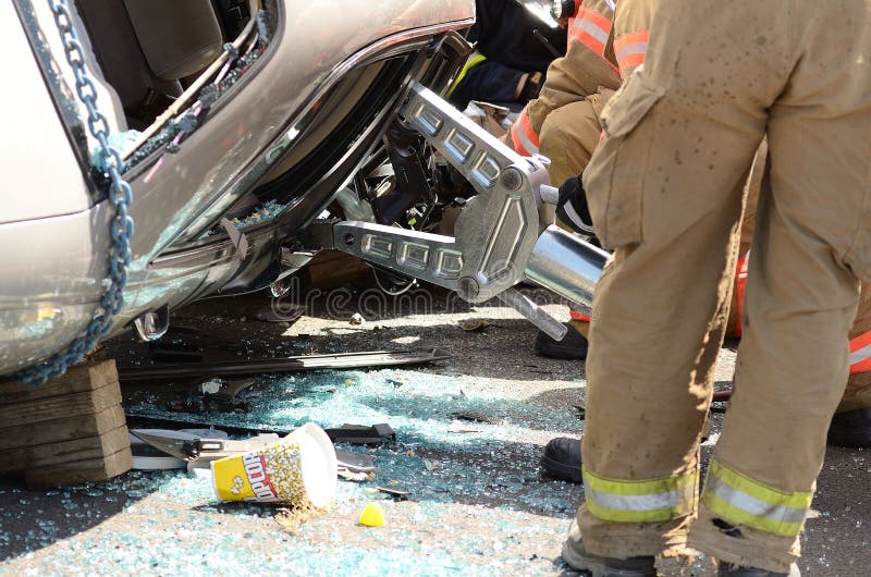 Extrication stock photo. Image of accident, cutters, saving - 46352830