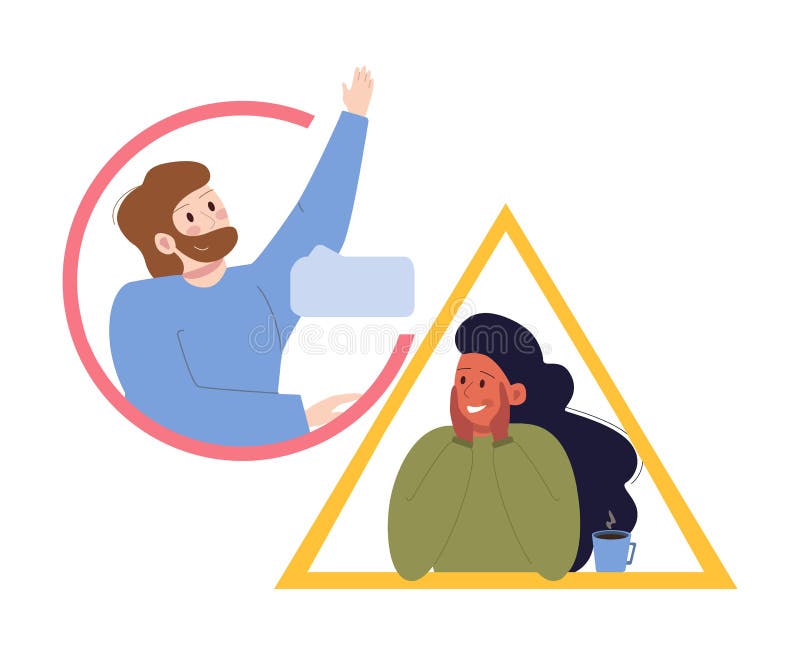 Extraversion Character Stock Illustrations – 114 Extraversion Character ...