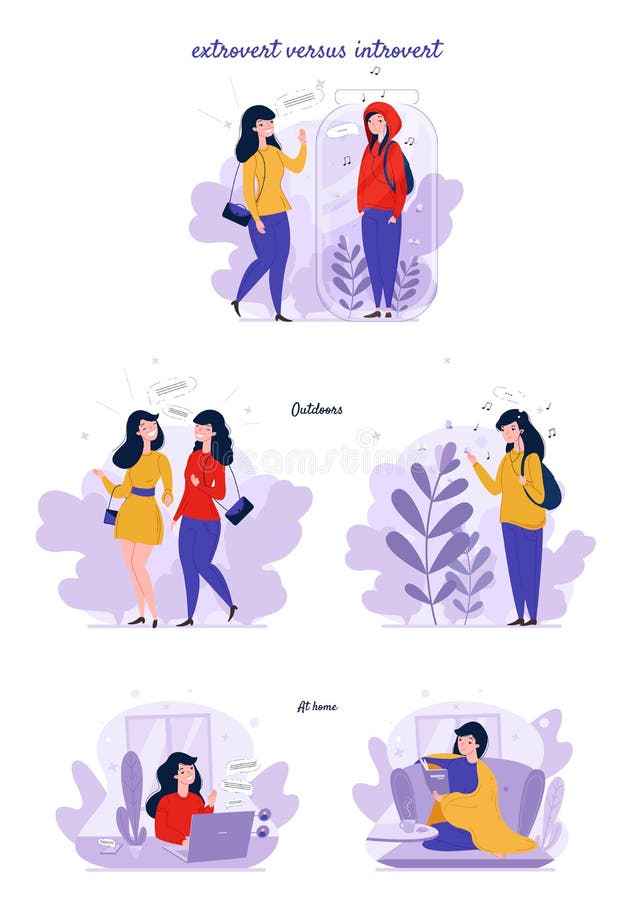 Extroversion Stock Illustrations – 202 Extroversion Stock Illustrations ...