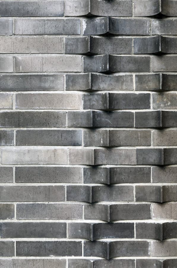 Extruded brick wall stock image. Image of paint, black - 55817809