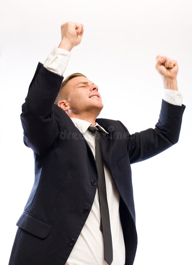 Exuberant young woman stock photo. Image of happy, spirited - 26027444