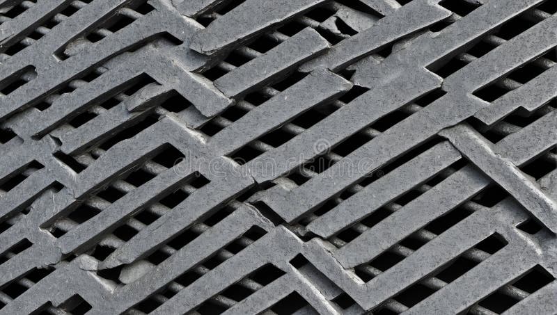 Timeless Steel Mesh Surface. Ai Generated Stock Illustration ...