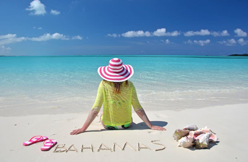 Exuma, Bahamas stock image. Image of beach, footwear - 33113285