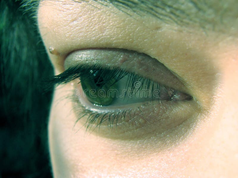 Eye stock photo. Image of people, ball, brow, white, sadness - 1215118