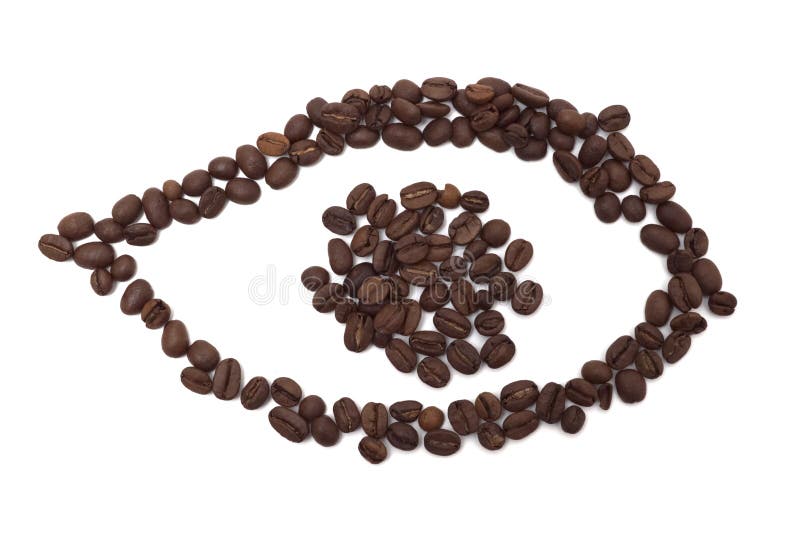 Eye stock image. Image of items, concepts, coffee, grind - 13091707