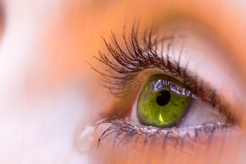 Pretty Green Crying Eyes