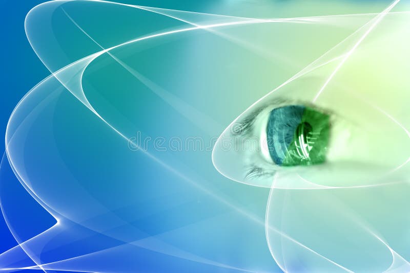 Eye stock image. Image of electricity, bulb, bright, inspiration - 6543953