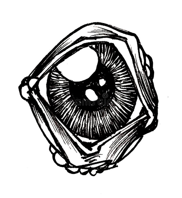 Ink Eye Stock Illustrations – 25,296 Ink Eye Stock Illustrations ...