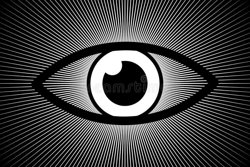 Eye abstract background stock vector. Illustration of eyelash - 123150610