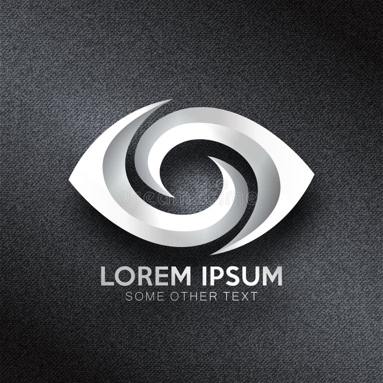 Eye Abstract Logo Design Vector Stock Vector - Illustration of digital, look: 120473866